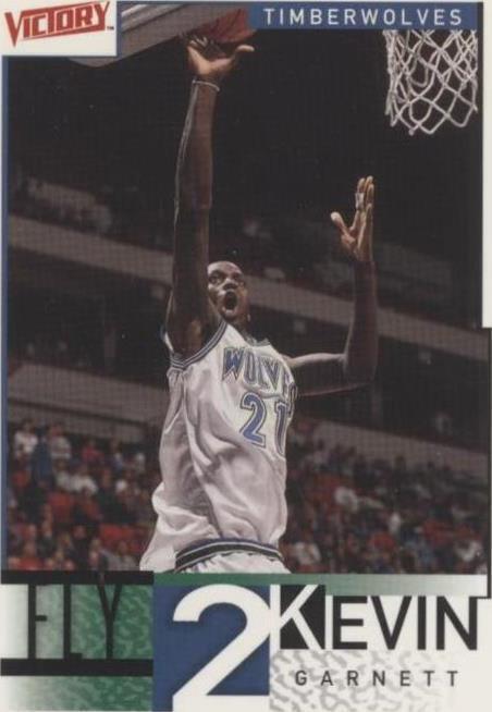 2000-01 Upper Deck Victory - Fly 2 Kevin Kevin Garnett #306 for sale ...