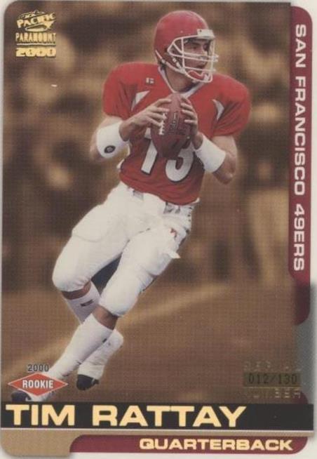 2000 Pacific Paramount - Holo Gold #213 Tim Rattay /130 (RC) for sale ...