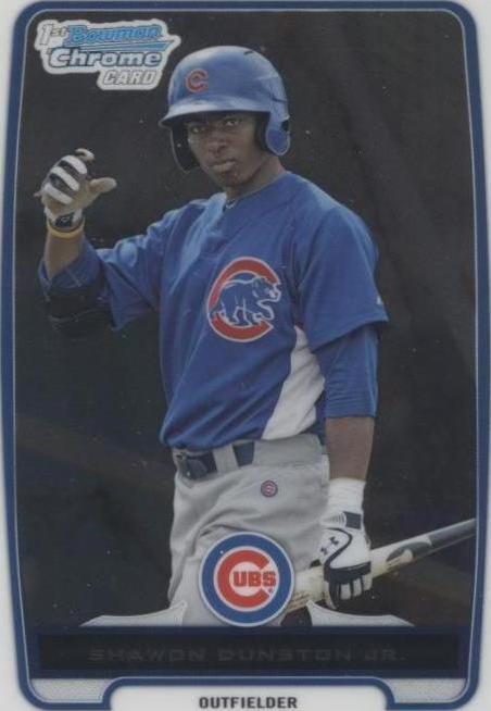 2012 Bowman Chrome - Prospects Shawon Dunston Jr. #BCP117 (RC) for sale ...