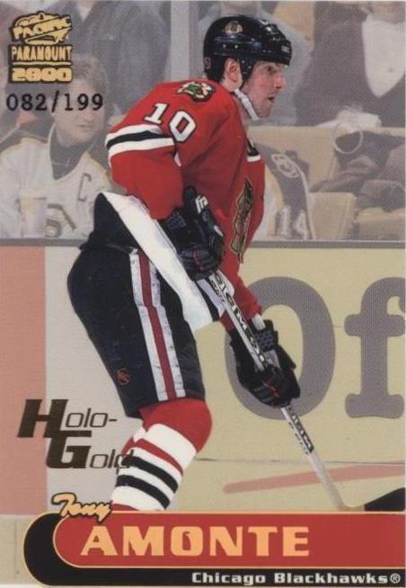 1999-00 Pacific Paramount - Tony Amonte #52 Holo-Gold /199 for sale ...