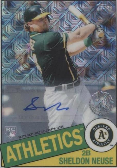 2020 Topps - Silver Pack 1985 Topps Chrome Baseball Series 2 Autographs ...