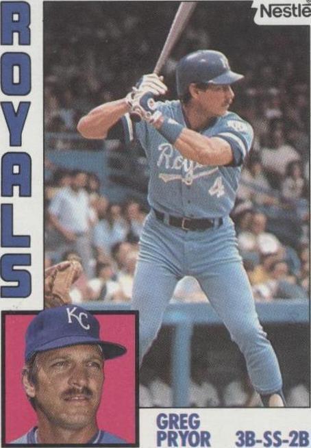 1984 Topps - Greg Pryor #317 Nestlé for sale online | eBay