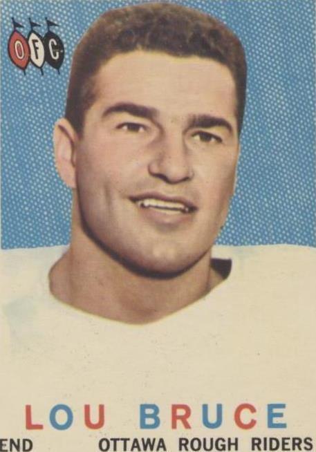 1959 Topps CFL - Lou Bruce #53 (RC) for sale online | eBay