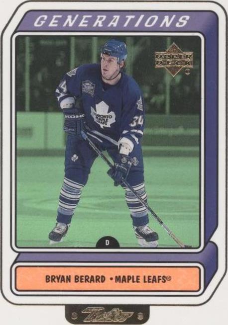 1999-00 Upper Deck Retro - Generations #G1C Bryan Berard for sale ...