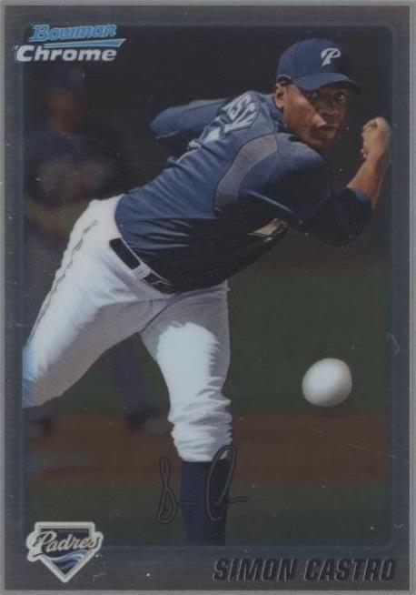2010 Bowman Chrome - Prospects Simon Castro #BCP215 (RC) for sale ...