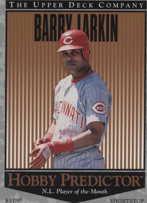 1996 Upper Deck - Hobby Predictor Barry Larkin #H37 for sale online | eBay