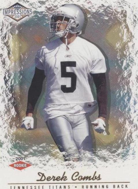 2001 Pacific Impressions - Red Back #191 Derek Combs /280 (RC) for sale ...