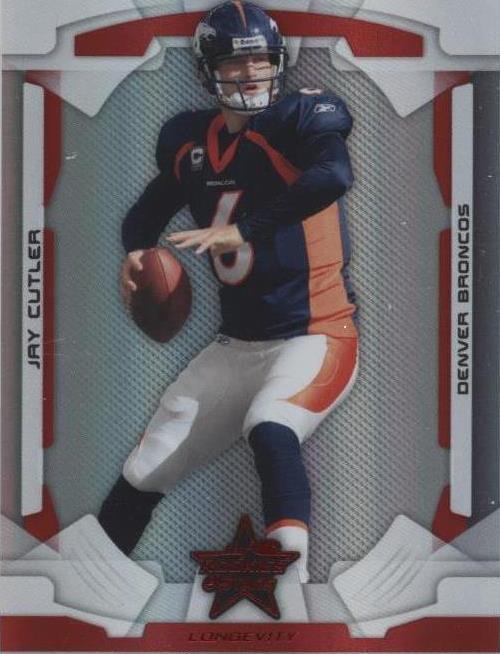 2008 Leaf Rookies & Stars Longevity - Ruby #29 Jay Cutler /249 for sale ...