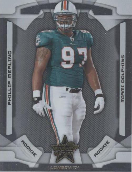 2008 Leaf Rookies & Stars Longevity - Rookie #170 Phillip Merling /999 ...