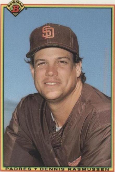 1990 Bowman - Collector's Edition (Tiffany) #205 Dennis Rasmussen for ...