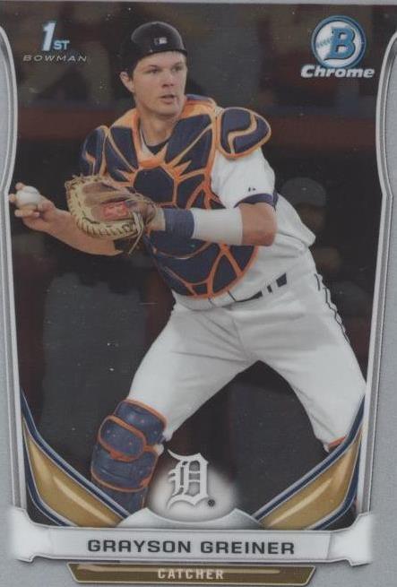 2014 Bowman Draft - Chrome #CDP99 Grayson Greiner (RC) for sale online ...