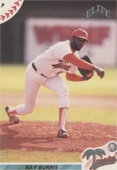 1990 Elite Senior Professional Baseball Association - #18 Ray Burris ...