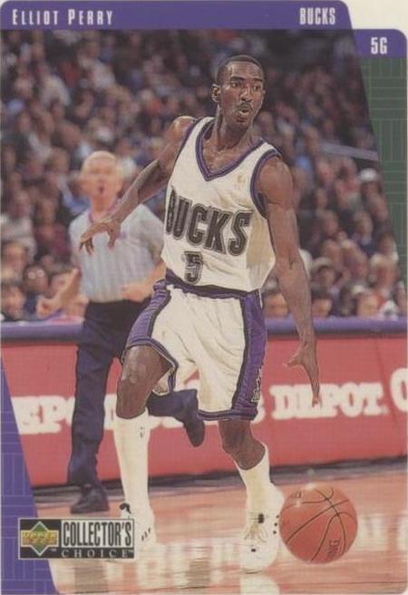 1997-98 Upper Deck Collector's Choice - Elliot Perry #77 European for ...