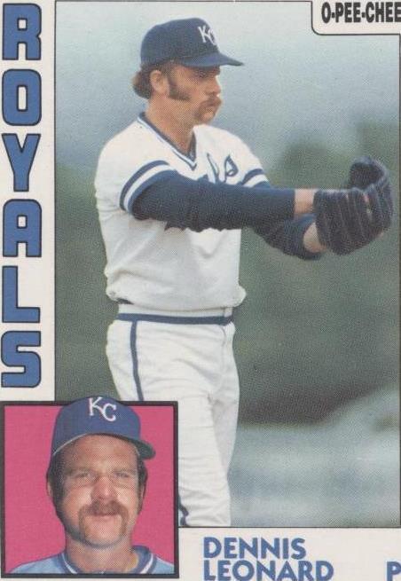 1984 O-Pee-Chee - Dennis Leonard #375 for sale online | eBay