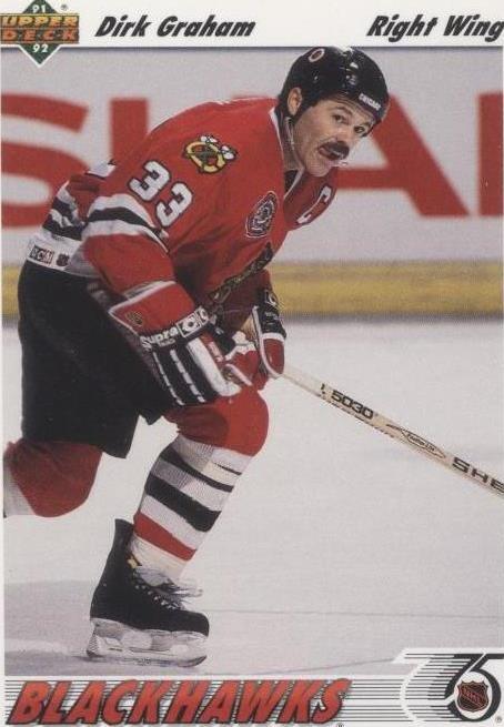 1991-92 Upper Deck - #271 Dirk Graham for sale online | eBay