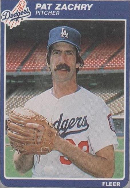 1985 Fleer - #391 Pat Zachry for sale online | eBay