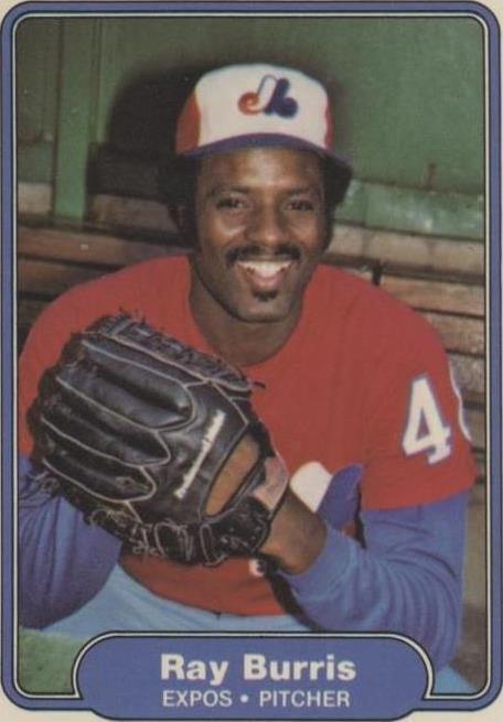 1982 Fleer - Ray Burris #184 for sale online | eBay