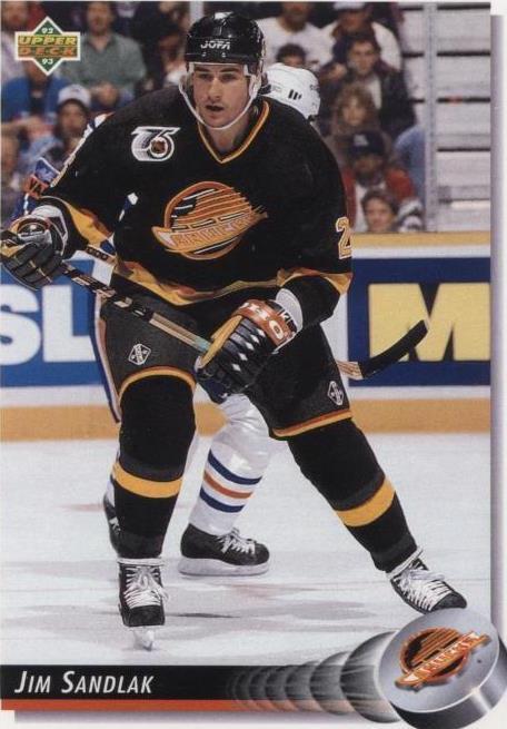1992-93 Upper Deck - Jim Sandlak #120 for sale online | eBay