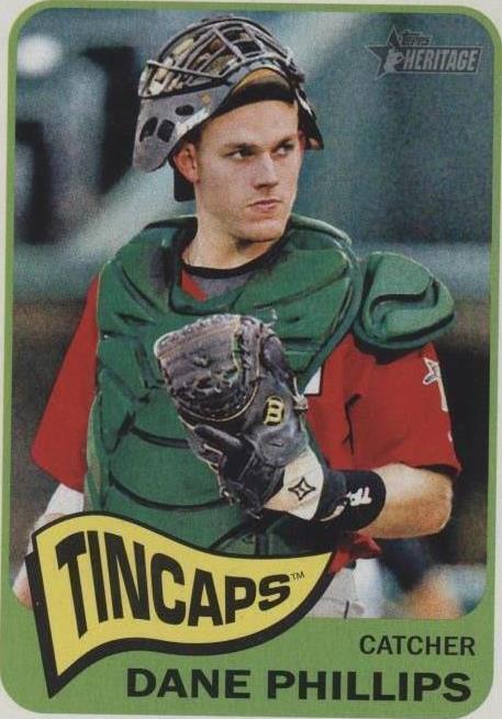 2014 Topps Heritage Minor League Edition - Dane Phillips #185 (RC) for ...
