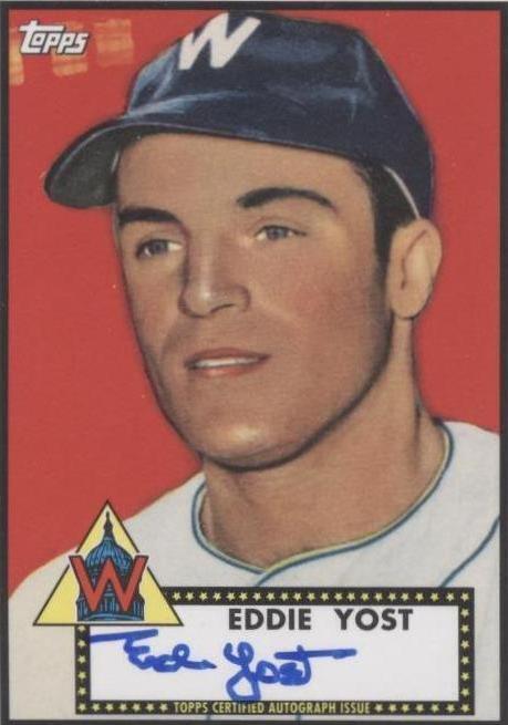 2011 Topps Lineage - Reprint Autographs Eddie Yost #RA-EY (AU) for sale ...