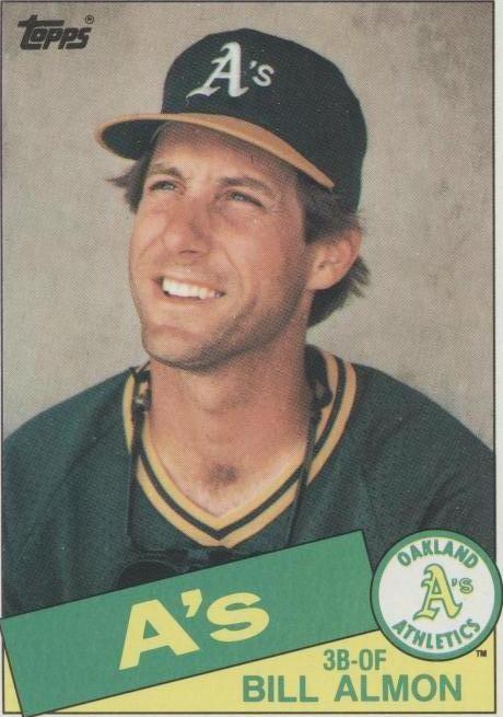 1985 Topps - #607 Bill Almon for sale online | eBay