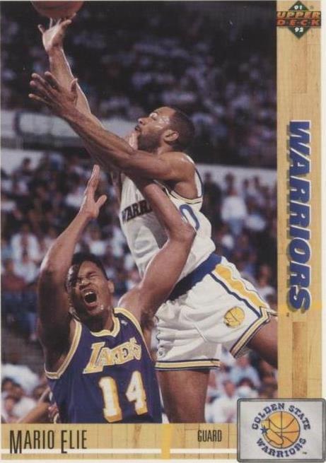 1991-92 Upper Deck - Mario Elie #396 (RC) online kaufen | eBay