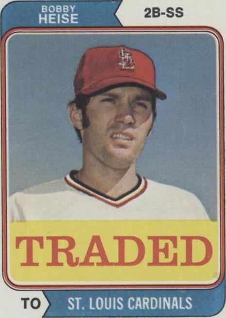 1974 Topps - Traded #51T Bob Heise for sale online | eBay