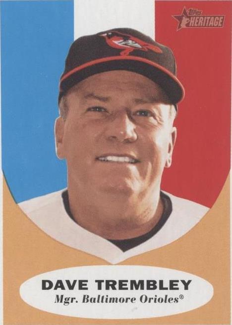 2010 Topps Heritage - #131 Dave Trembley for sale online | eBay