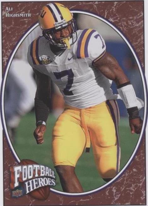 2008 Upper Deck Football Heroes - Rookie Heroes Ali Highsmith #104 (RC ...