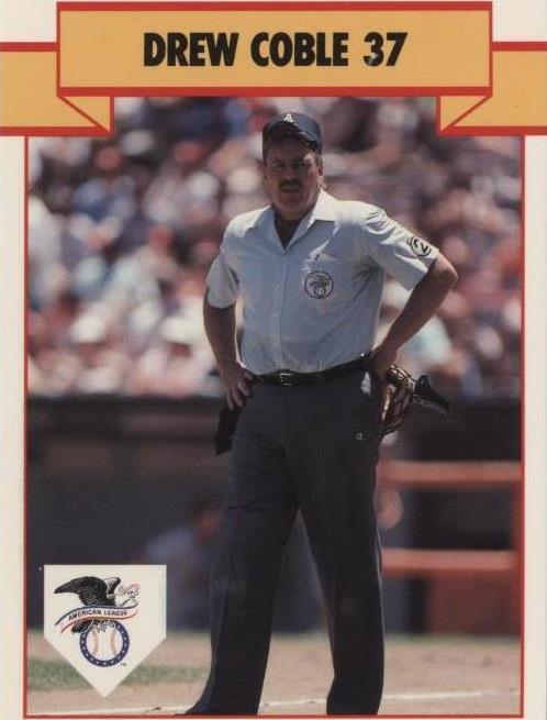 1990 T&M Umpires - #41 Drew Coble (RC) for sale online | eBay