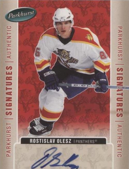 2005-06 Parkhurst - Signatures #RO Rostislav Olesz (AU, RC) for sale ...