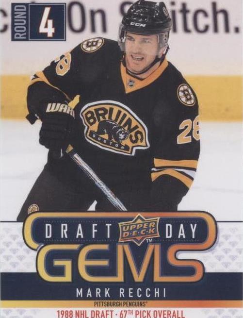 2009-10 Upper Deck - Draft Day Gems #GEM16 Mark Recchi for sale online ...