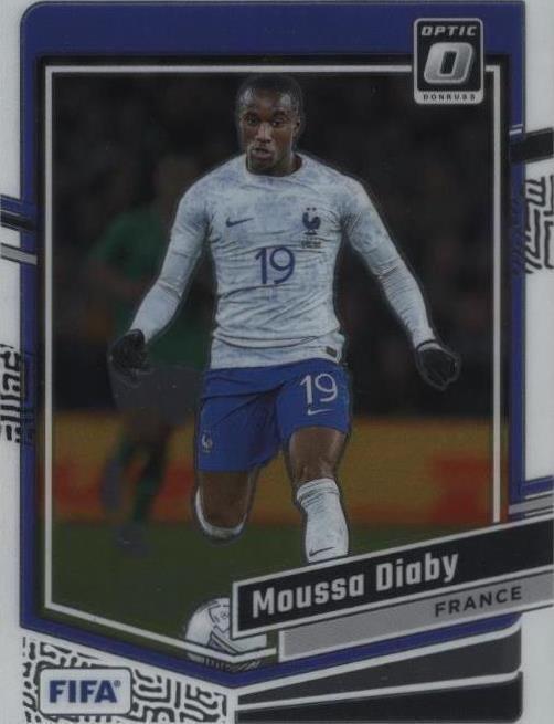 2023-24 Panini Donruss Fifa - Optic Moussa Diaby #22 for sale online | eBay