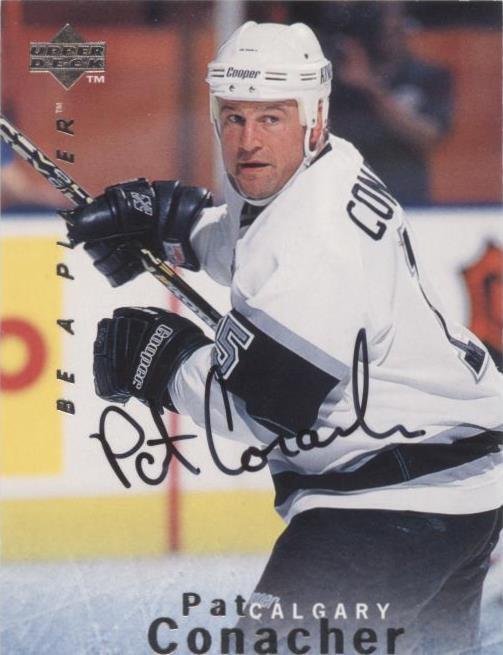 1995-96 Upper Deck Be a Player - Autographs #S92 Pat Conacher (AU) for ...