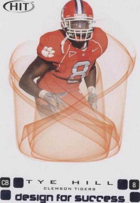 2006 SAGE Hit - Design for Success Tye Hill #D-8 Silver (RC) for sale ...