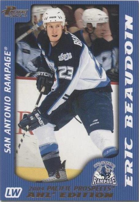 2003-04 Pacific Prospects AHL Edition - Gold #72 Eric Beaudoin /925 for ...