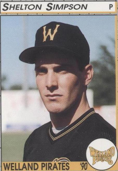 1990 Bill Pucko Welland Pirates - Shelton Simpson #29 (RC) for sale ...