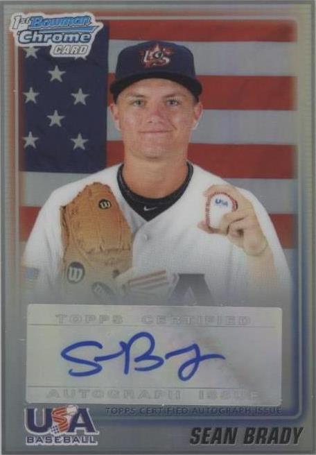 2010 Bowman Draft Picks & Prospects - USA Team Autograph Refractor # ...