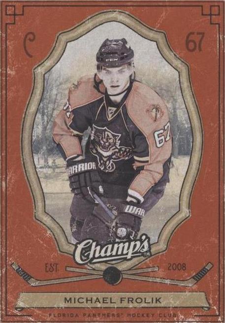 2009-10 Upper Deck Champ's - Red #48 Michael Frolik for sale online | eBay