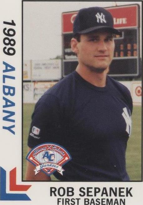 1989 Best Albany-Colonie Yankees - Rob Sepanek #9 (RC) for sale online ...
