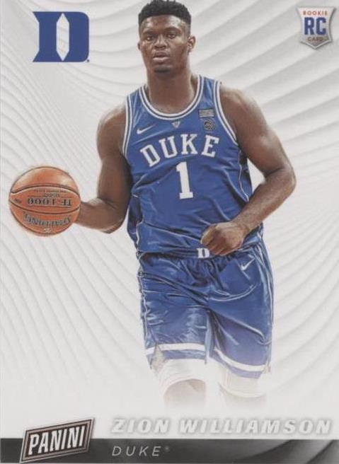 2019 Panini Cyber Monday - Rookies Zion Williamson #ZW (RC) for sale ...