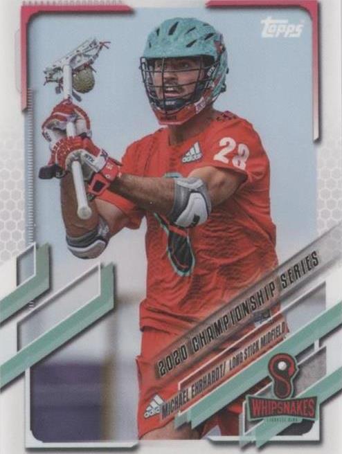 2021 Topps Premier Lacrosse League - #27 Michael Ehrhardt (RC) for sale ...