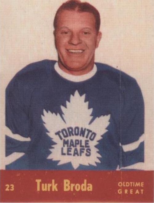 2001-02 In the Game Parkhurst - Reprints Turk Broda #106 for sale ...