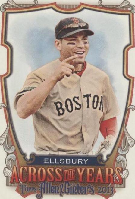 2013 Topps Allen & Ginter's - Across the Years Jacoby Ellsbury #ATY-JE ...
