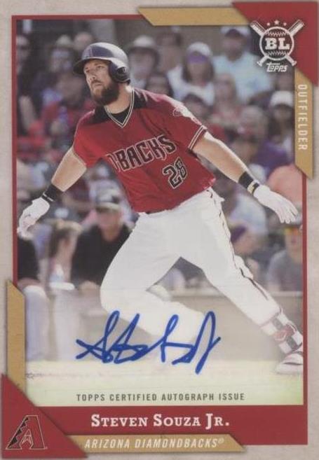 2018 Topps Big League - Big League Autographs #BLA-SS Steven Souza Jr ...