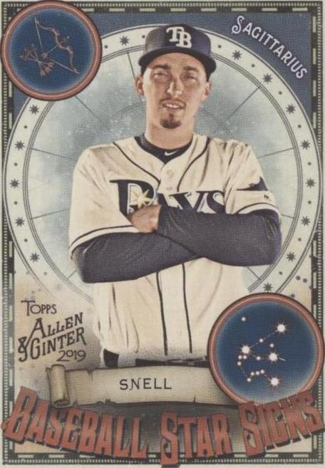 2019 Topps Allen & Ginter - Baseball Star Signs Blake Snell #BSS-27 for ...