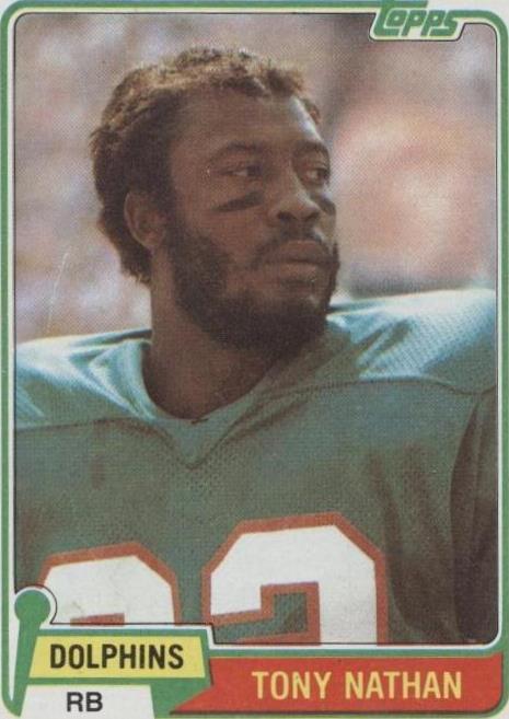 1981 Topps - #506 Tony Nathan (RC) for sale online | eBay