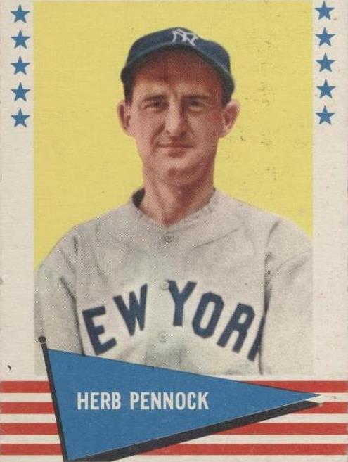 1961 Fleer Baseball Greats - #133 Herb Pennock for sale online | eBay
