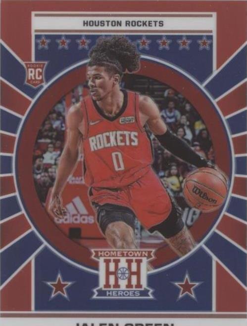2021-22 Panini Chronicles - Hometown Heroes Optic Jalen Green #647 Red /149 (RC) for sale online ...