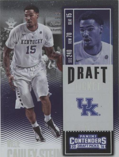 2016-17 Panini Contenders Draft Picks - Season Ticket Draft Ticket #37 ...